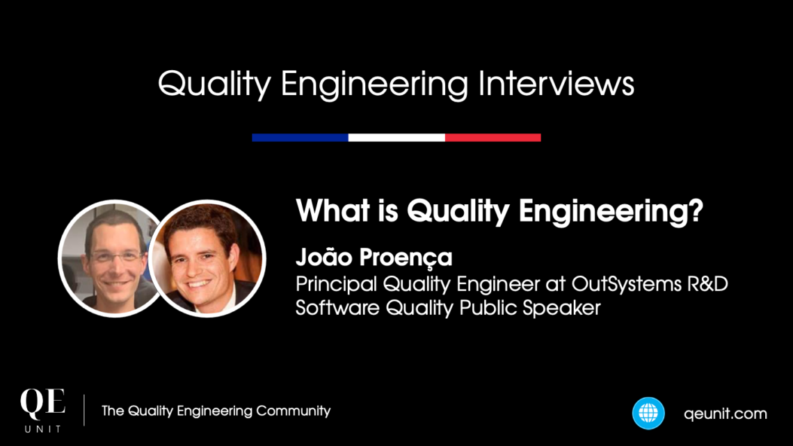 QE Unit, The Quality Engineering Community - QE Unit