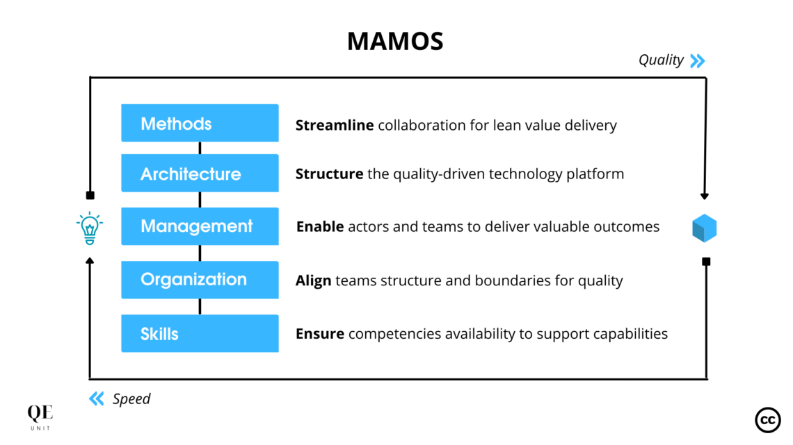 MAMOS: Architect Sustainable Software Production Capabilities - QE Unit